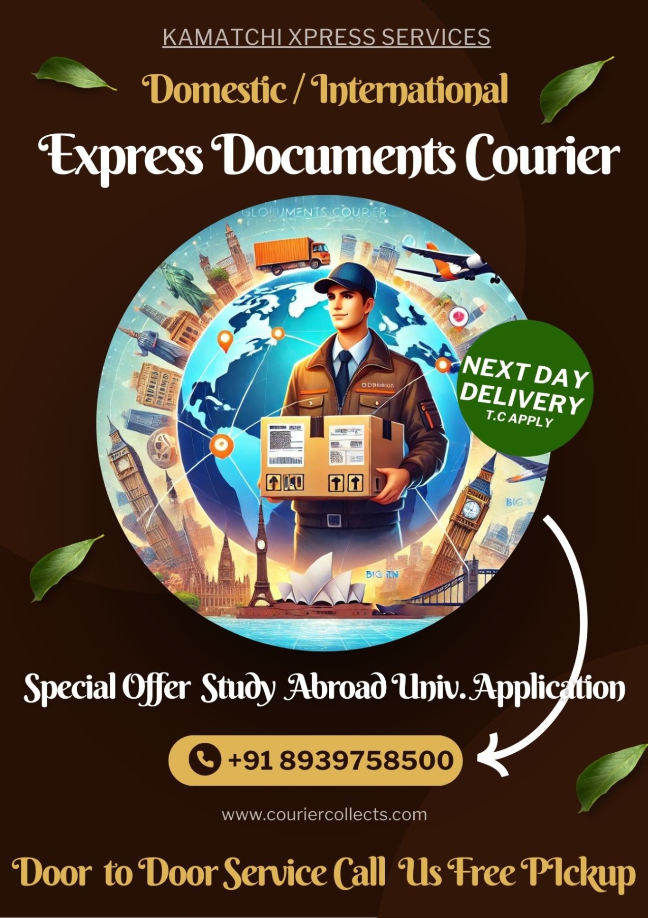 International parcel service anakputhur 8939758500