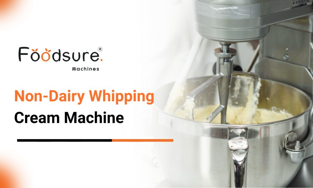 Non Dairy Whip Cream Machine for Bakery and Cafe Use